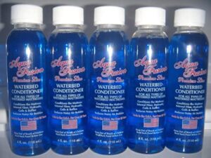 aqua fusion five 4 oz bottles of premium waterbed conditioner