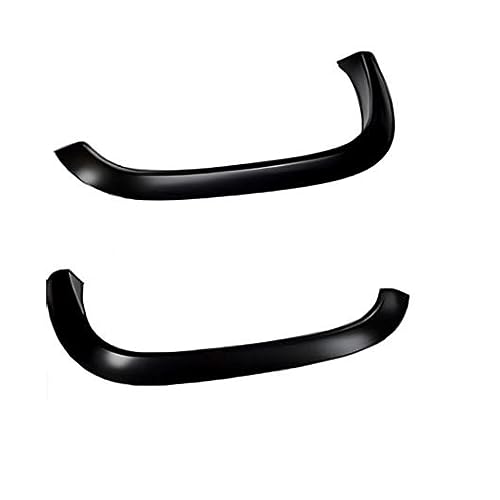 Bushwacker 40107-02 GMC Extend-A-Fender Flare - Front Pair,Black Finish