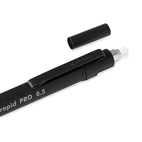 rOtring Rapid Pro Mechanical Pencil, 0.5 mm, Black