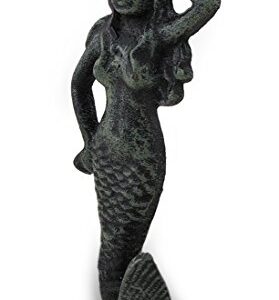 Goddess of the Sea Cast Iron Mermaid Wall Hook