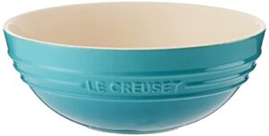 le creuset stoneware large multi bowl, 3.1 qt., caribbean