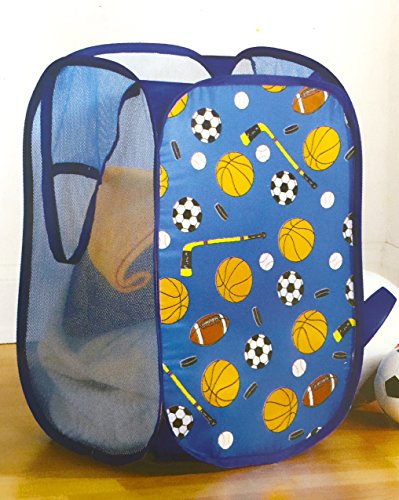 Heritage Kids Varsity Sports Pop Up Hamper Toy