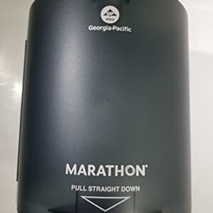 Marathon Center Pull Towel Dispenser Clear