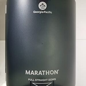 Marathon Center Pull Towel Dispenser Clear