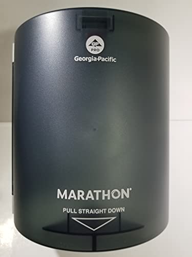 Marathon Center Pull Towel Dispenser Clear