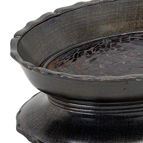 Zenna Home India Ink Prescott Soap Dish, Bronze