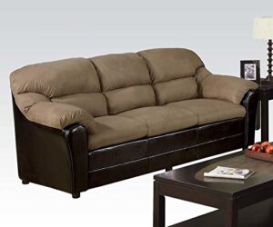 acme furniture loveseat w/5 pillows