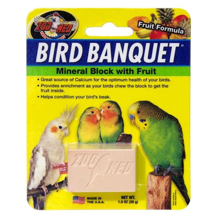 Zoo Med Fruit Bird Banquet Block, Small