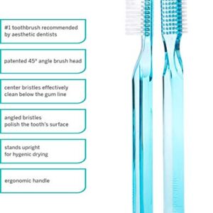 Supersmile New Generation 45° Patented Toothbrush, Blue, 2 Count