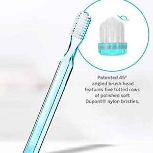 Supersmile New Generation 45° Patented Toothbrush, Blue, 2 Count