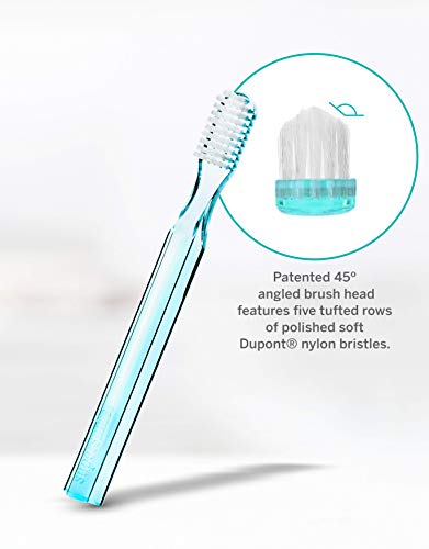 Supersmile New Generation 45° Patented Toothbrush, Blue, 2 Count