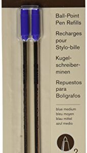 Cross Ballpoint Pen Refill 12-Pack Blue Medium