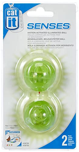 Catit Design Senses Illuminated Ball (Pack of 2)