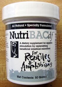 nutribac dietary supplement for reptiles & amphibians