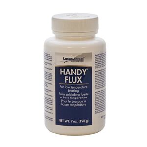 handy flux, 7 ounce jar with brush | sol-950.01