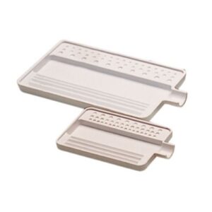 sorting tray, white, 4-1/2 by 2-1/2 inches | tra-120.02