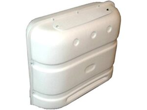 icon 385 polar white standard propane tank cover