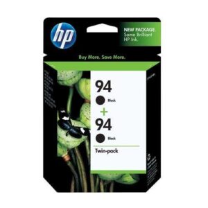 hp c9350fn - c9350fn (hp 94) ink, 450 page-yield, 2/pack, black