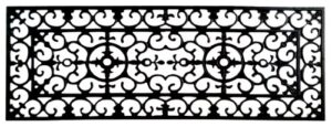 imports decor rubber stair mat, square, 9-inch by 30-inch