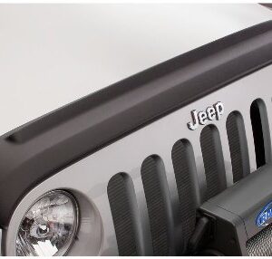 Bushwacker Trail Armor Hood & Tailgate Protector Set | 2-Piece Set, Black, Textured Finish | 14013 | Fits 2007-2018 Jeep Wrangler JK (Excludes Power Dome Hood)