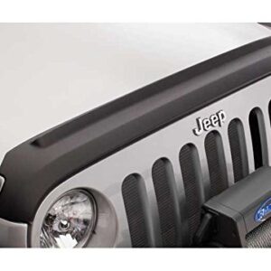 Bushwacker Trail Armor Hood & Tailgate Protector Set | 2-Piece Set, Black, Textured Finish | 14013 | Fits 2007-2018 Jeep Wrangler JK (Excludes Power Dome Hood)