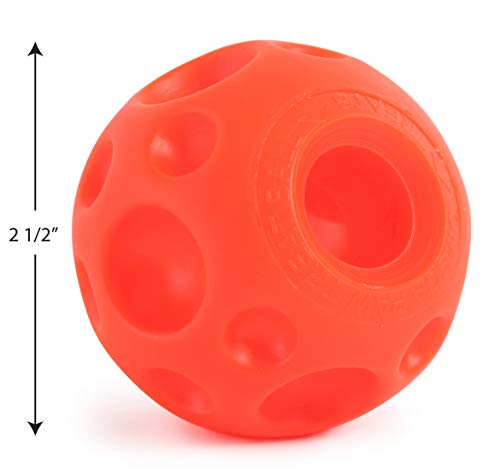 Omega Paw Authentic Tricky Treat Ball - Medium,Orange