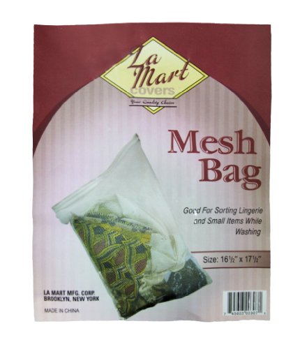 La mart Mesh Laundry Wash Bag 16" X 17"