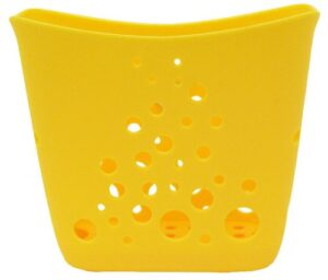 hutzler station sponge holder, single, yellow