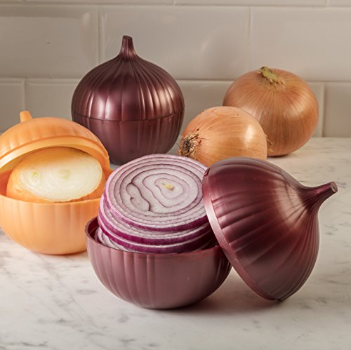 Hutzler Onion Saver, Red