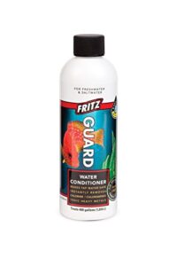 fritz aquatics 80259 fritzguard water conditioner/dechlorinator for fresh & salt water aquariums, 8 oz