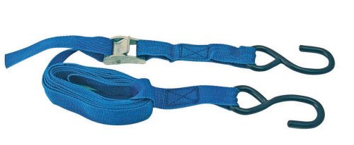 Erickson 51100 1" x 10' Light Duty Cam Buckle Tie-Down Strap