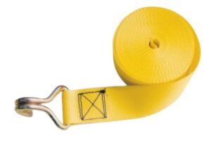 erickson 53100 yellow 2" x 27' winch strap, 5000 lb load capacity