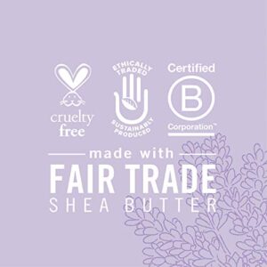 SheaMoisture Bath, Body and Massage Oil Lavender Wild Orchid Moisturizer for Sensitive Skin Shea Butter Lotion and Oil 8 oz