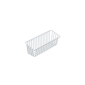 organized living simple basket - white