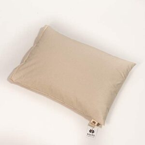 Sachi Organics Japanese size buckwheat hull pillow