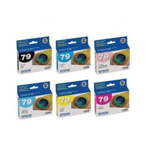 epson complete ink cartridge set for epson stylus photo 1400 printer