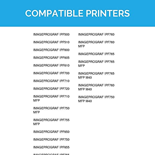 LD Products Compatible Ink Cartridge Replacement for Canon PFI-102C 0896B001AA (Cyan)