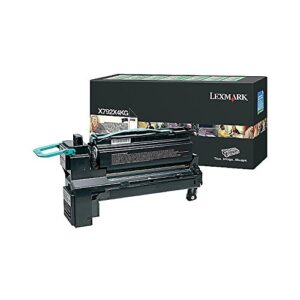 lexmark x792x4kg return program extra high-yield toner, 20,000 page-yield, black