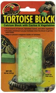 zoo med laboratories szmbb55 tortoise banquet block, net wt 5 oz