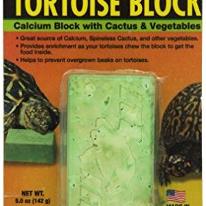 Zoo Med Laboratories SZMBB55 Tortoise Banquet Block, Net WT 5 oz