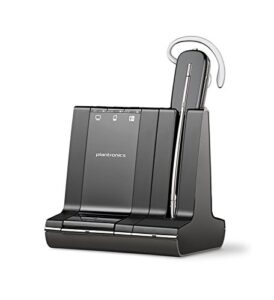 plantronics savi 740 wireless headset system for unified communication