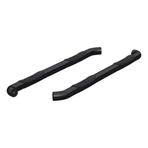 aries 205031 3-inch round black steel nerf bars, no-drill, select dodge durango