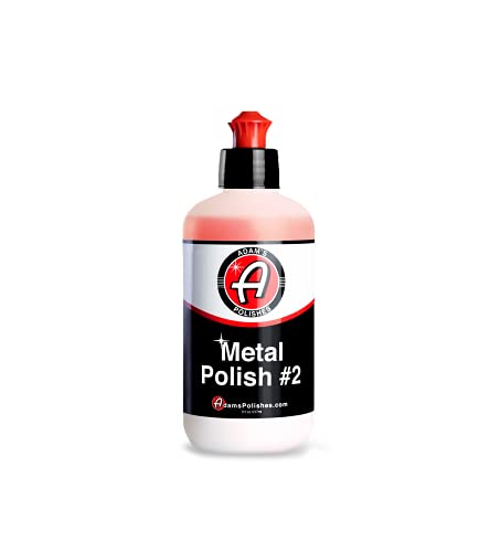 Adam's Metal Polish #2 - Part Two of Our Two Step Metal Polishing System That Adds The Finishing Touch to Metal, Steel & Chrome Surfaces