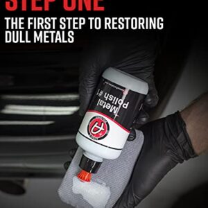 Adam's Metal Polish #2 - Part Two of Our Two Step Metal Polishing System That Adds The Finishing Touch to Metal, Steel & Chrome Surfaces