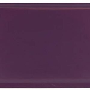 Calypso Basics by Reston Lloyd Melamine Rectangular Tray, Plum