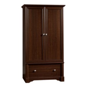 sauder palladia armoire, select cherry finish