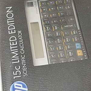 HP 15C Limited Edition Scientific Calculator