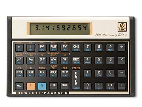 HP 12c Financial Calculator, 30th Anniversary Edition (Limited Edition)