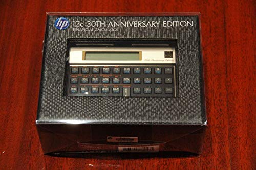 HP 12c Financial Calculator, 30th Anniversary Edition (Limited Edition)