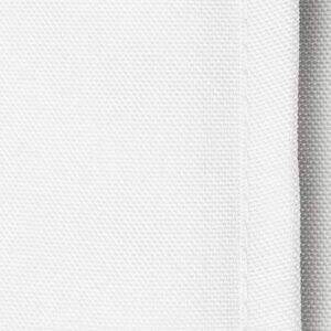 Lann's Linens - 90" Round Premium Tablecloth for Wedding/Banquet/Restaurant - Polyester Fabric Table Cloth - White